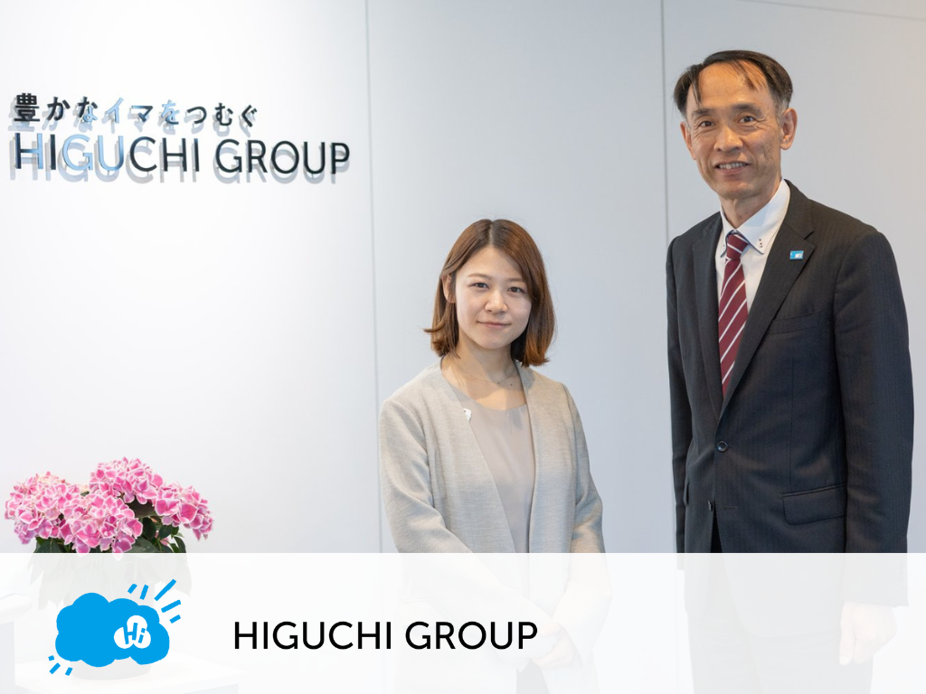 HIGUCHI GROUP の ENGAGE UP 実施事例を掲載いたしました